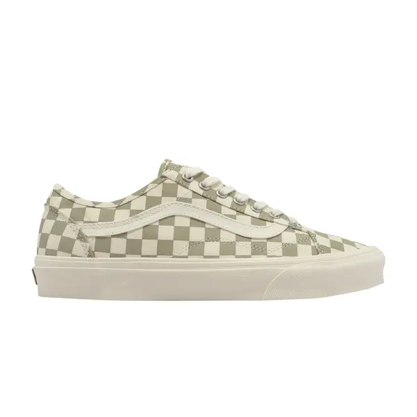 VANS Old Skool Tapered Eco Theory Checkerboard Sneakers - Cream