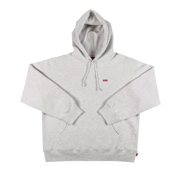 Supreme Small Box Hooded Sweatshirt - Grey