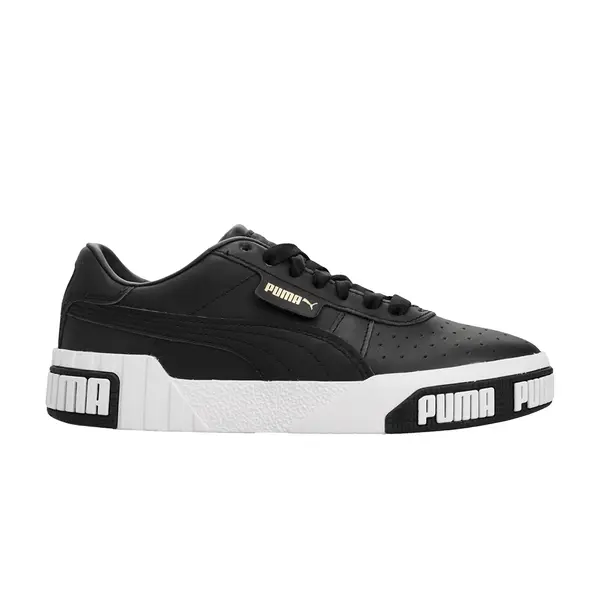 PUMA Cali Bold Metallic Sneakers - Black
