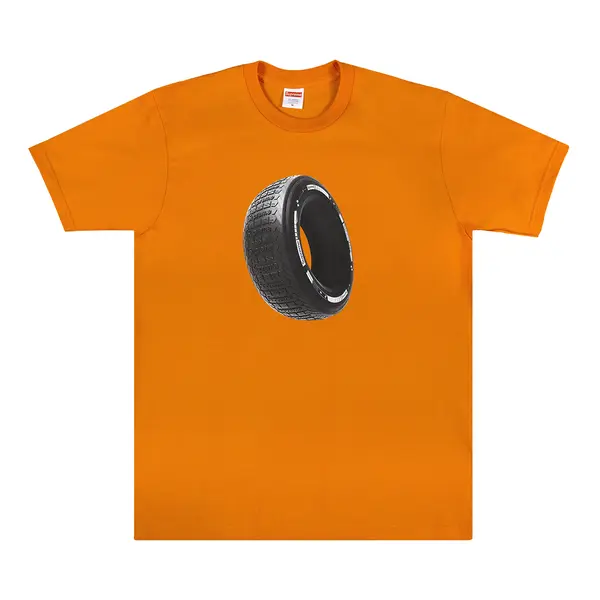 Supreme Tire Tee - Orange