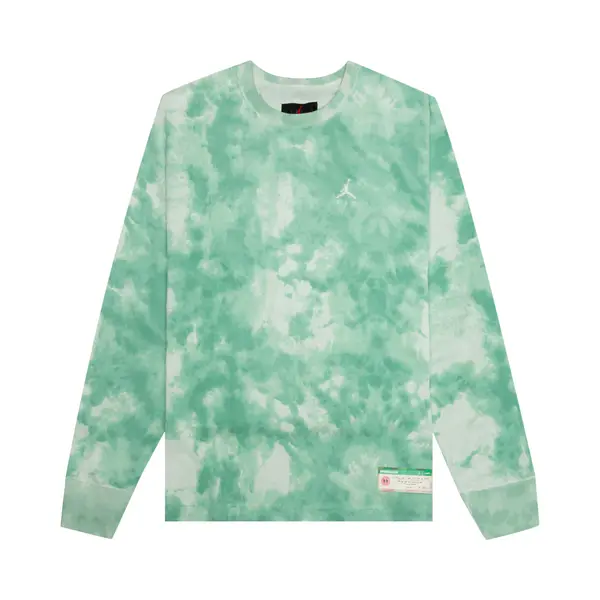 JORDAN X J Balvin Long-sleeve Tee 'jade Aura/enamel