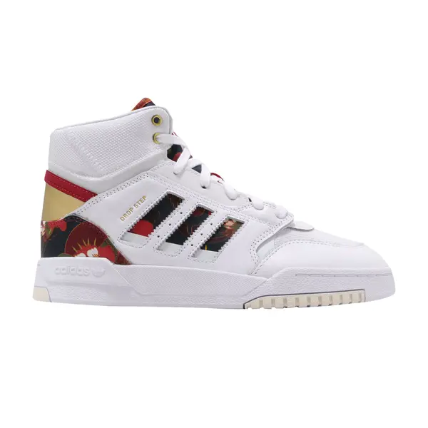 Adidas Drop Step Chinese New Year High-top Sneakers - White