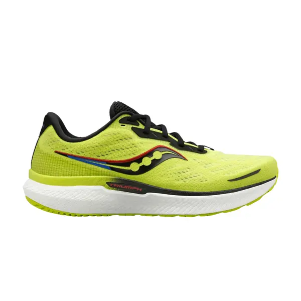 Saucony Triumph 19 Athletic Sneakers - Yellow