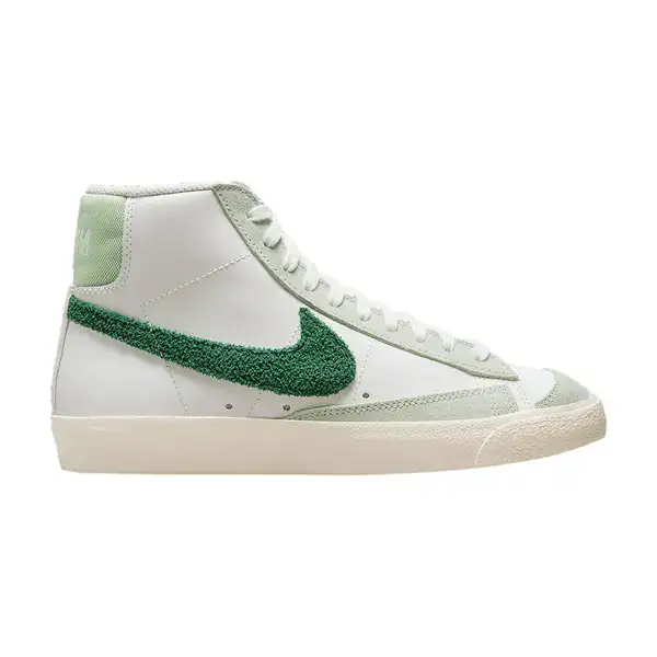 Nike Wmns Blazer Mid '77 'chenille Swoosh Green White