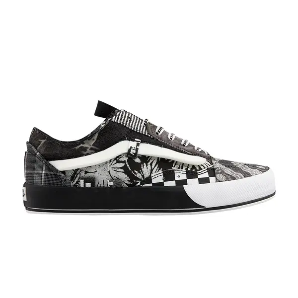 VANS Old Skool Cap Patchwork Sneakers - Black