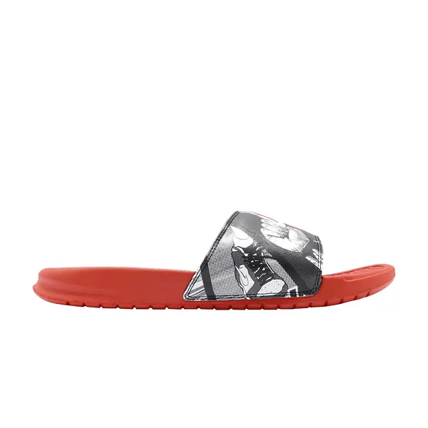 Nike Benassi Jdi Print Slides - Orange