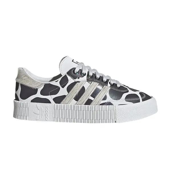 Adidas Sambarose 'animal Pack' Sneakers - White
