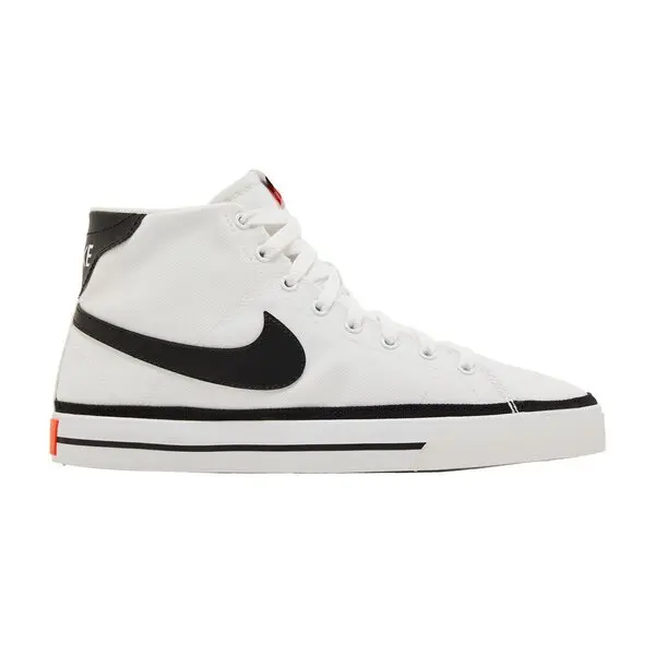 Nike Court Legacy Canvas Mid - White