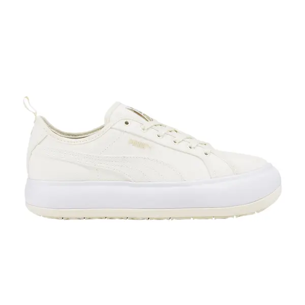 PUMA Suede Mayu Canvas Sneakers - Cream
