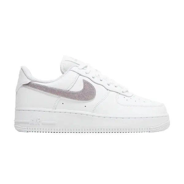 Nike Air Force 1 Low Glitter Swoosh - White