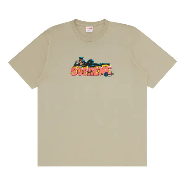 Supreme Catwoman Tee 'stone - Cream