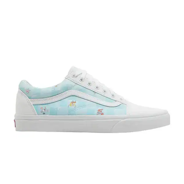 VANS Spongebob Squarepants X Old Skool 'bikini Bubble - Blue | Editorialist