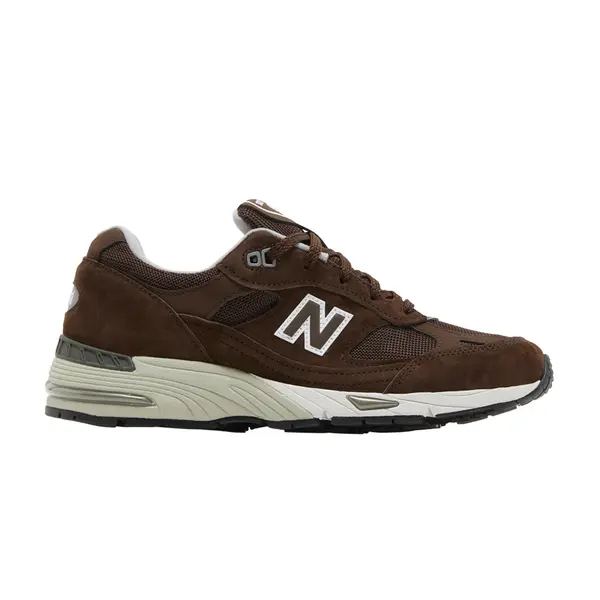 NEW BALANCE 991 Made In England Sneaker - Brown