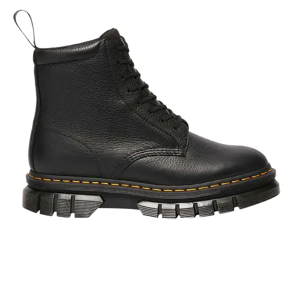 Dr. Martens Rikard Lunar Leather Platform Boots - Black