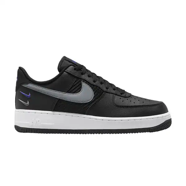 Nike Air Force '07 'Double Swoosh' Sneakers Black Editorialist
