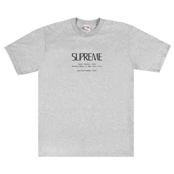 Supreme Anno Domini Tee 'heather - Grey