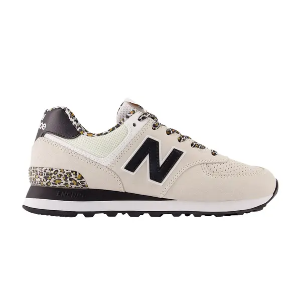 NEW BALANCE 574 Leopard - White