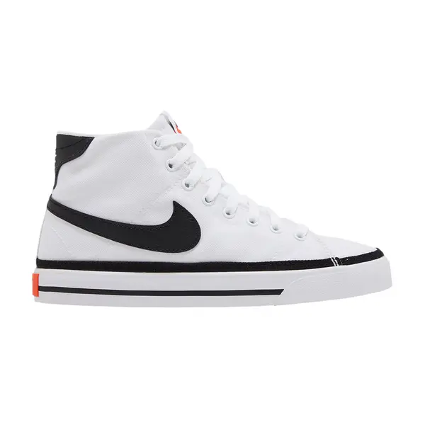 Nike Court Legacy Canvas Mid Sneakers - White