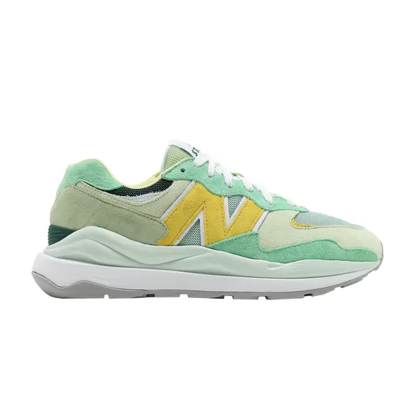 NEW BALANCE Staud X 57/40 Sneakers - Green