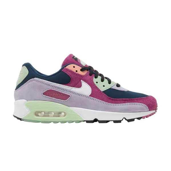 Nike Air Max 90 Nrg 'light Bordeaux Armory Navy - Multi-color ...