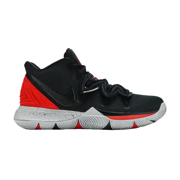 Nike Kyrie 5 スニーカー ブラック/レッド Nike Kyrie 5 Ep Sneakers In Black | Editorialist