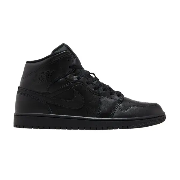 JORDAN 1 Mid - Black