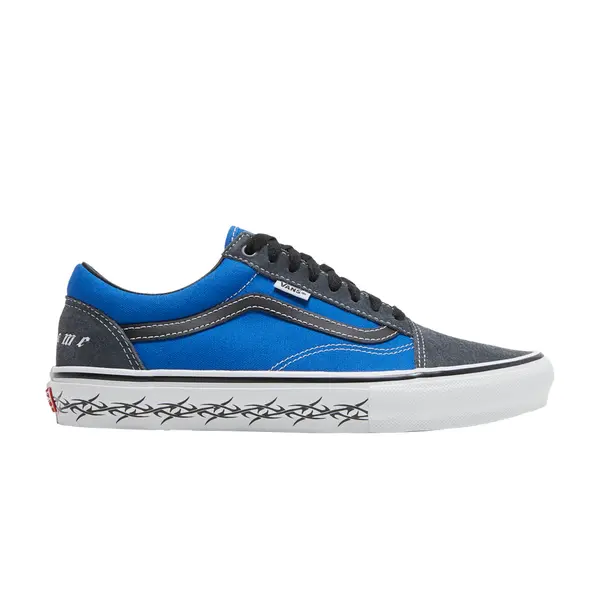 VANS Supreme X Old Skool 'barbed Wire' Sneakers - Blue
