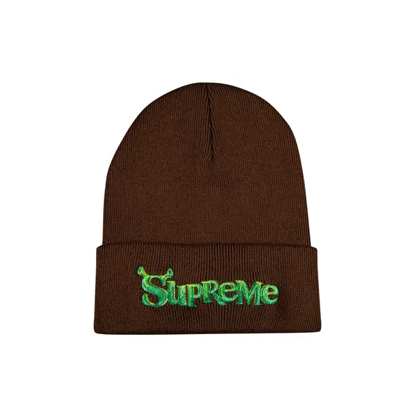 Supreme Shrek Beanie - Brown