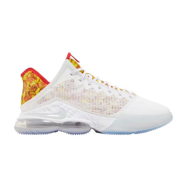 Nike Flintstone X Lebron 19 Low Ep 'magic Fruity Pebbles' Sneakers - White