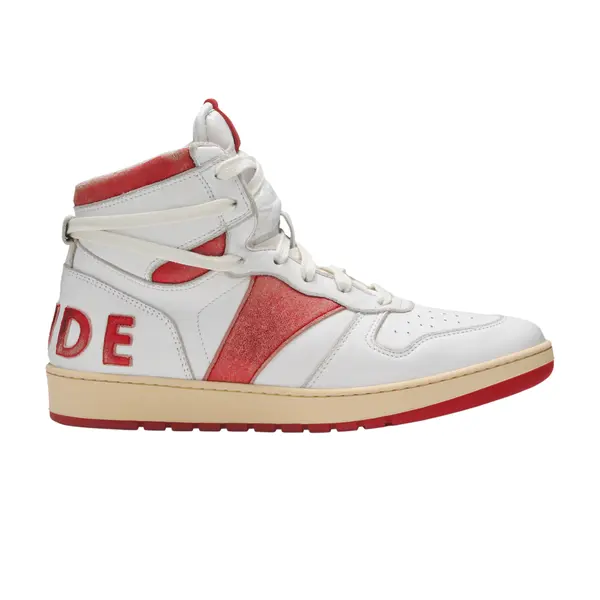 Rhude Rhecess High Sneakers - White