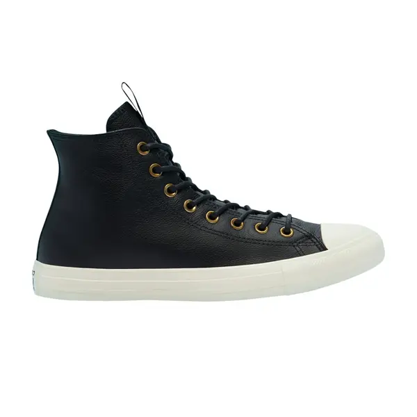 CONVERSE Chuck Taylor All Star Leather High Top Sneakers - Black