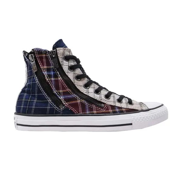 CONVERSE Chuck Taylor All Star Double Zip High Sneakers - Blue