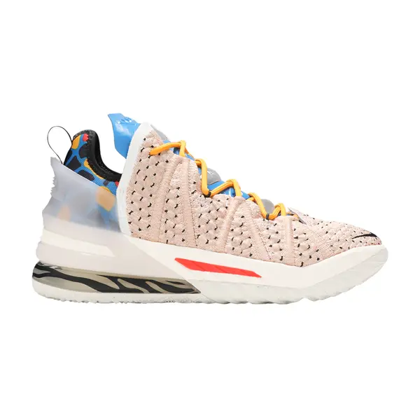 Nike Lebron 18 'majestic Ferocity' Sneakers - Tan