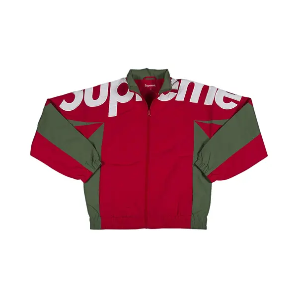 Supreme Shoulder Logo Track Jacket - Red