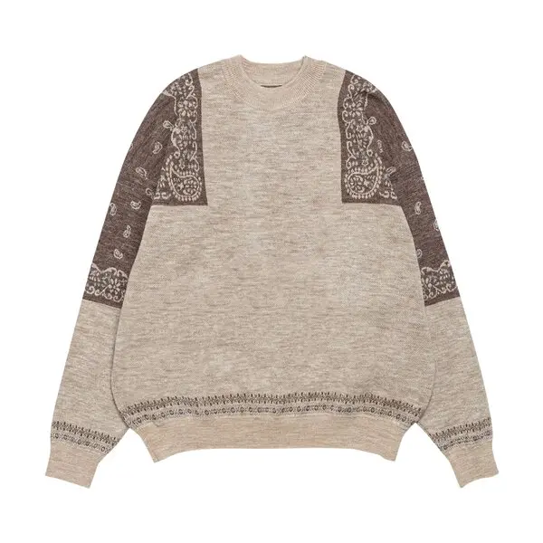 Rhude Bandana Knit Crewneck