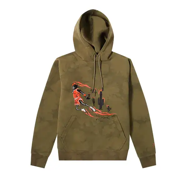 Cactus Jack By Travis Scott X Air Jordan Washed Suede Hoodie 
