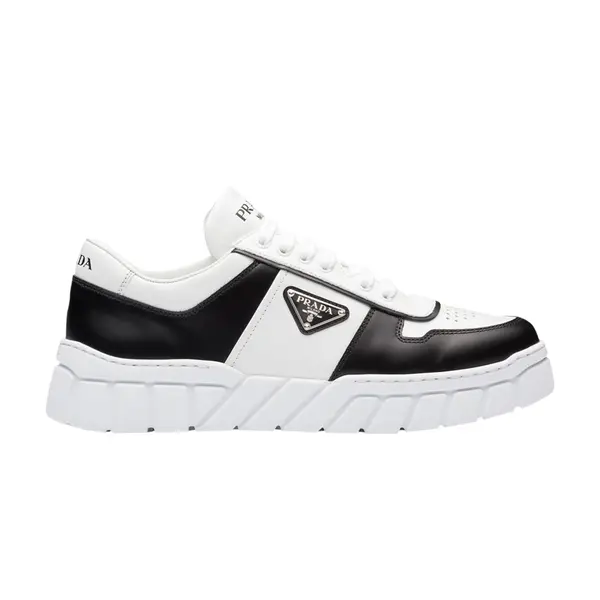 Prada Leather Sneakers - White