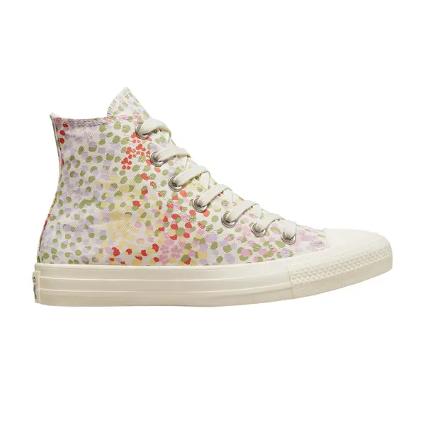 CONVERSE Chuck Taylor All Star High Floral Print - White