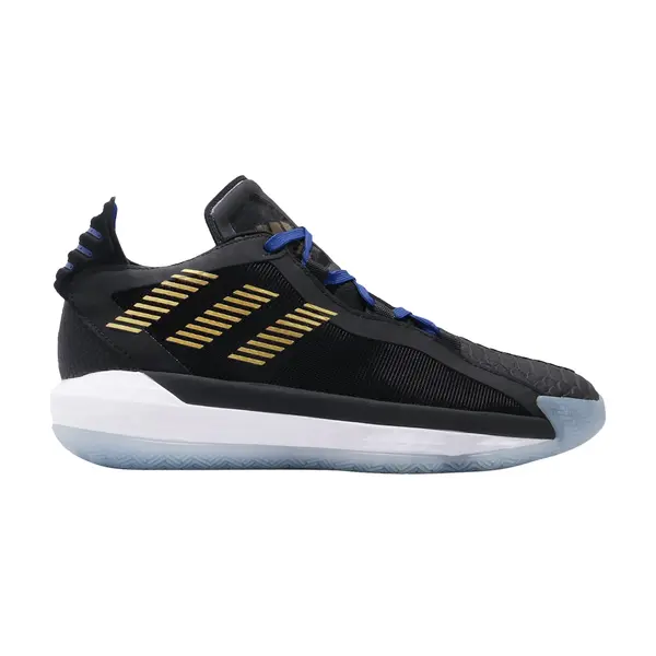 Adidas Dame 6 Gca 'stone Cold' Sneakers - Black