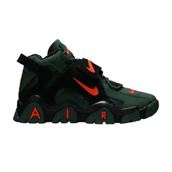 nike barrage mid green