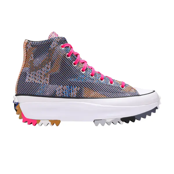 CONVERSE Run Star Hike High Knit Mashup - Blue