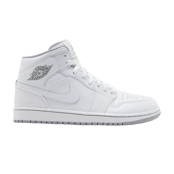 JORDAN 1 Mid Sneakers - White