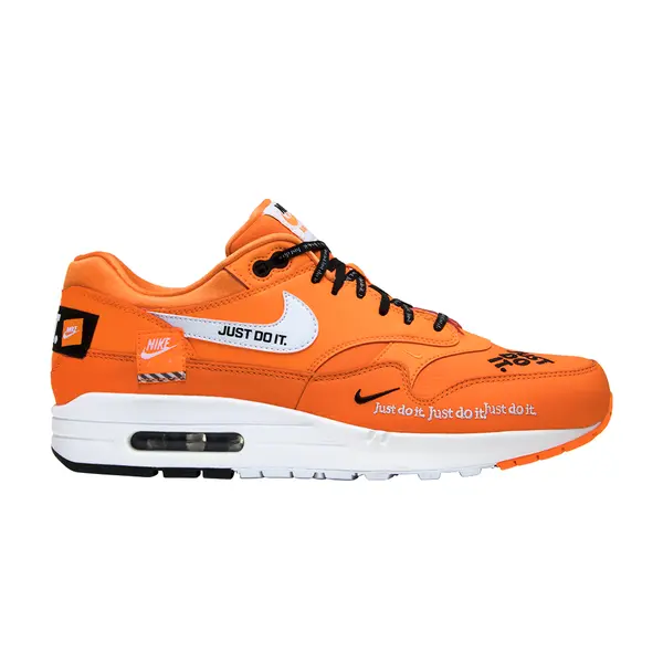 Nike Air Max 1 'just Do It' Sneakers - Orange