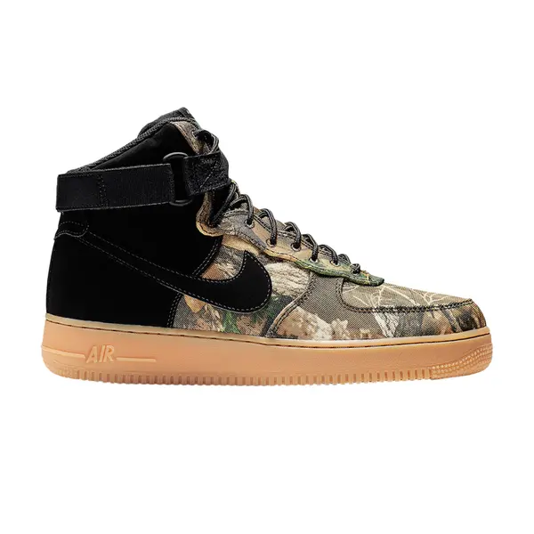 Nike Realtree X Air Force 1 High Camo Sneakers - Brown