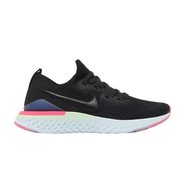 Nike Epic React Flyknit 2 Sneakers - Black
