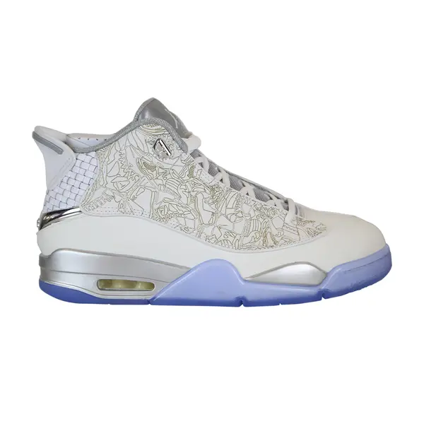 JORDAN Dub Zero Laser Sneakers - White