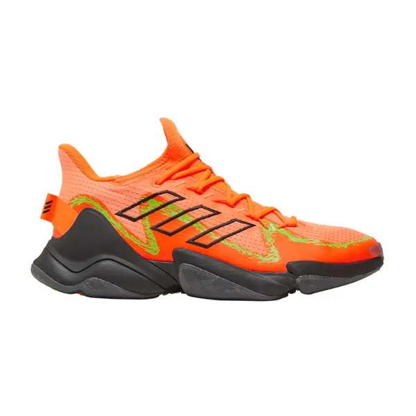 Adidas Mahomes 1 Impact Flx 'poison' Sneakers - Orange