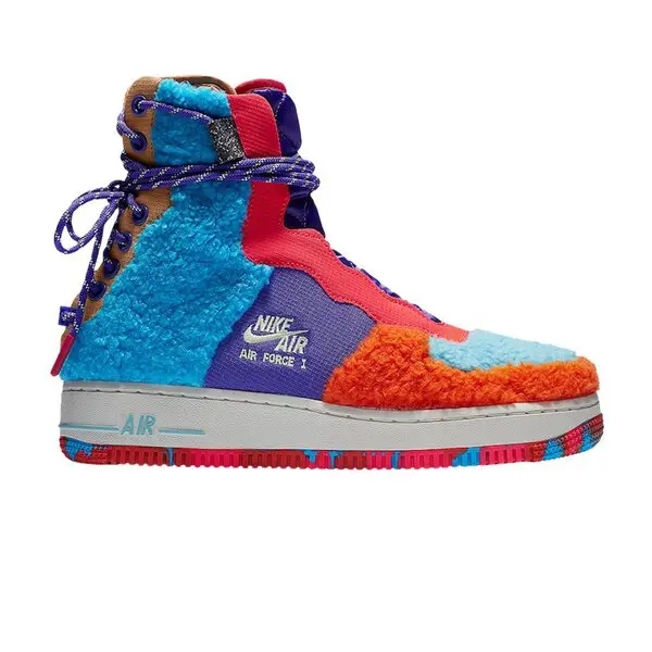 Nike Air Force 1 Rebel Xx 'colored Sherpa - Multicolor