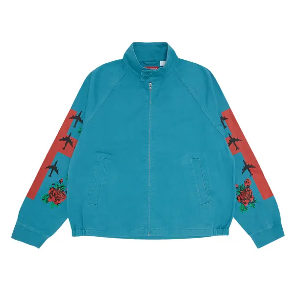 Supreme Destruction Of Purity Harrington Jacket - Teal