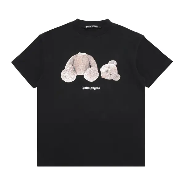 Palm Angels Bear Short-sleeve Tee /brown - Black